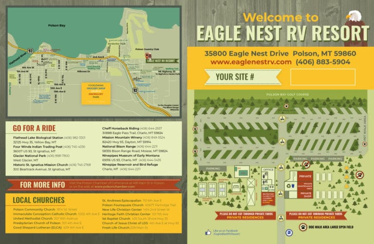Premium RV Park for Ultimate Comfort - Eagle Nest RV Resort